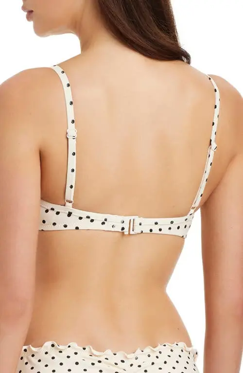 Sanctuary Polka Dot Bikini Top