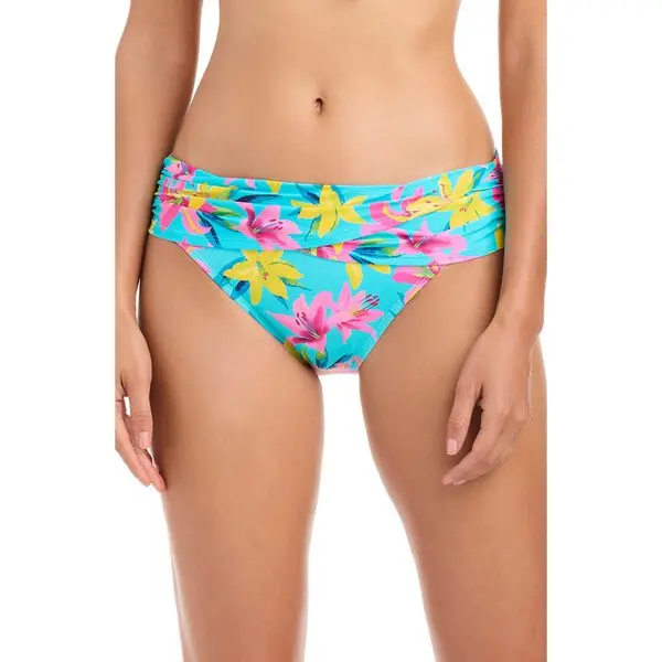 ROD BEATTIE Sarong Hipster Bikini Bottom - Waterfall