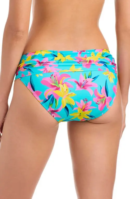 BLEU BY ROD BEATTIE Sarong Hipster Bikini Bottom - Waterfall