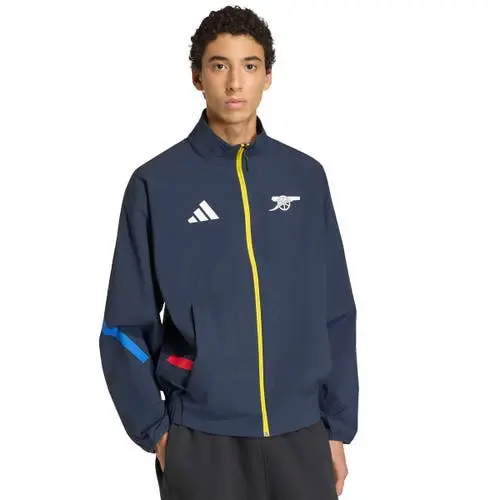 Adidas Arsenal 2025/26 Club Anthem Full-zip Jacket By - Navy