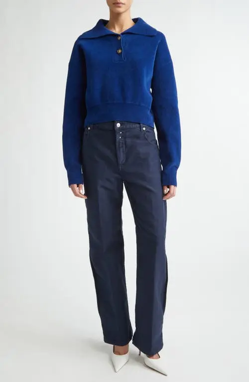 Victoria Beckham Straight Leg Five-pocket Pants