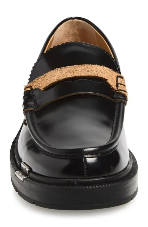 MAISON MARGIELA Décortiqué Penny Loafer - Black