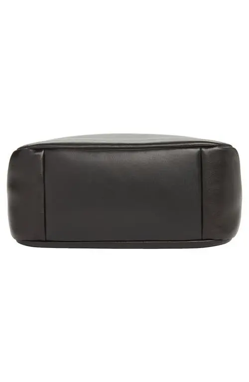 Saint Laurent Small Le 5 À 7 Leather Shoulder Bag - Noir