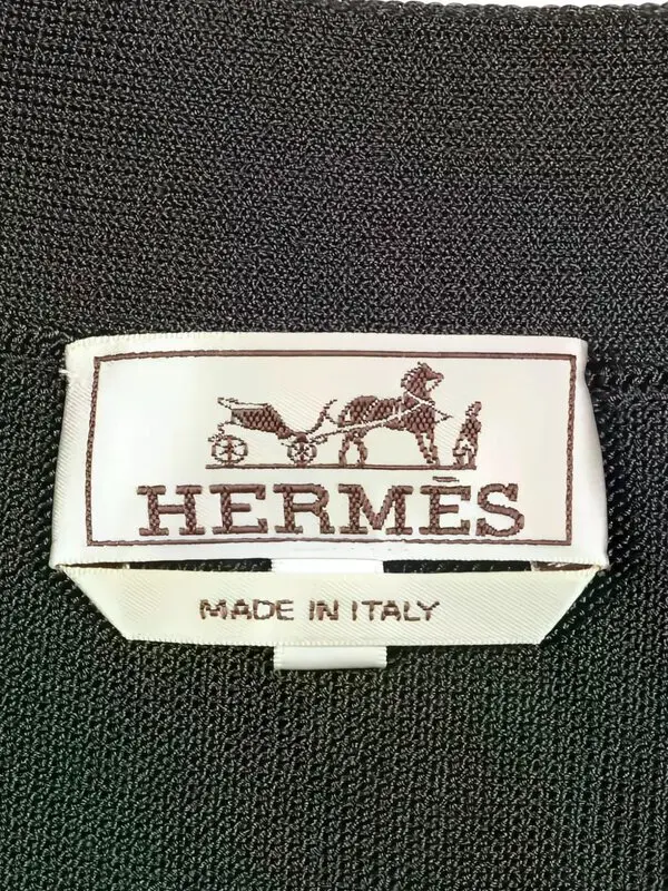 Hermès 2010s Silk Cardigan