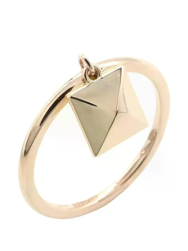 Hermès 10s Pyramid Pendant Ring - Gold