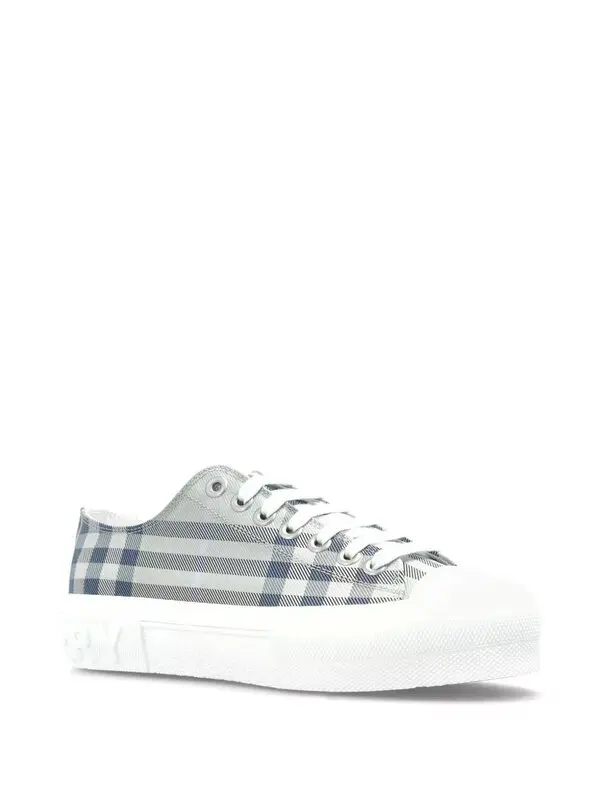 Burberry Check Woven Low-top Sneakers