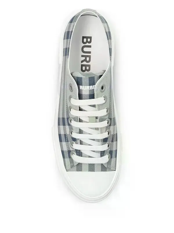 Burberry Check Woven Low-top Sneakers