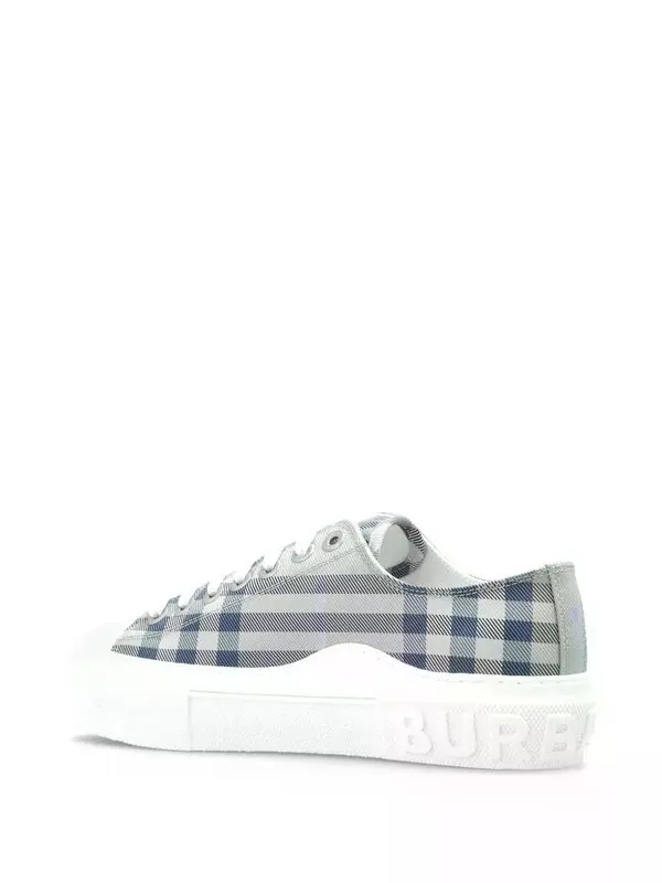 Burberry Check Woven Low-top Sneakers