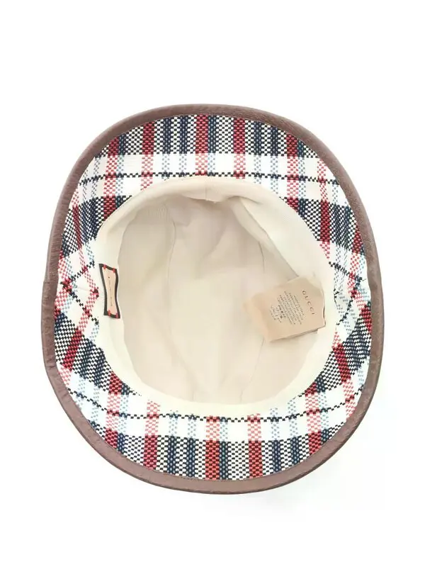 Gucci Plaid Bucket Hat