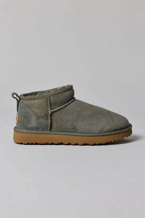 UGG Classic Ultra Mini Ankle Boot - Moss Green