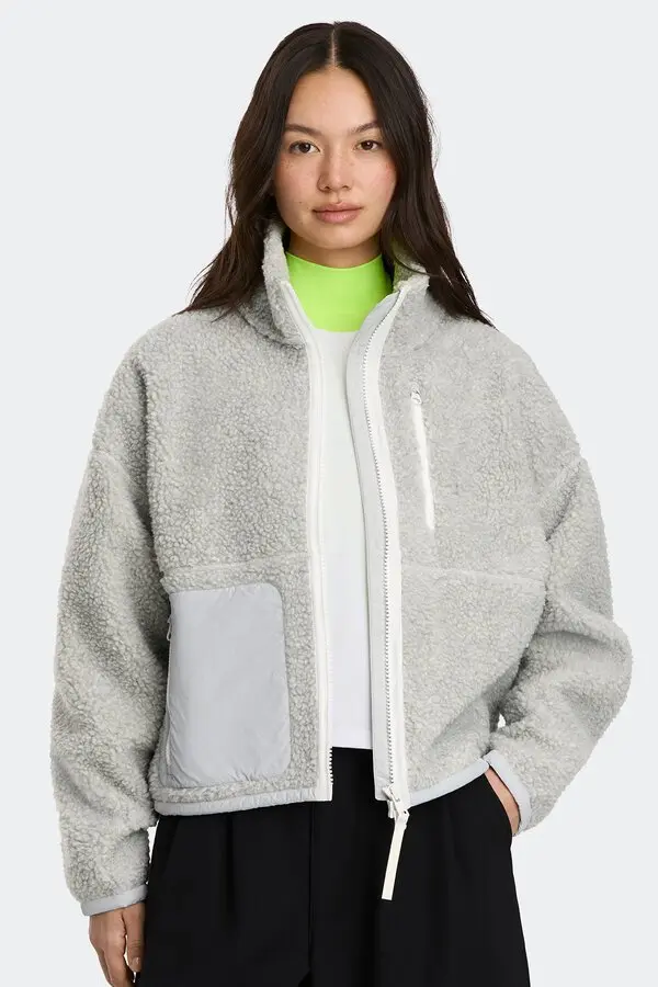 Canada Goose Simcoe Fleece Zip Up Jacket - Silverbirch Heather