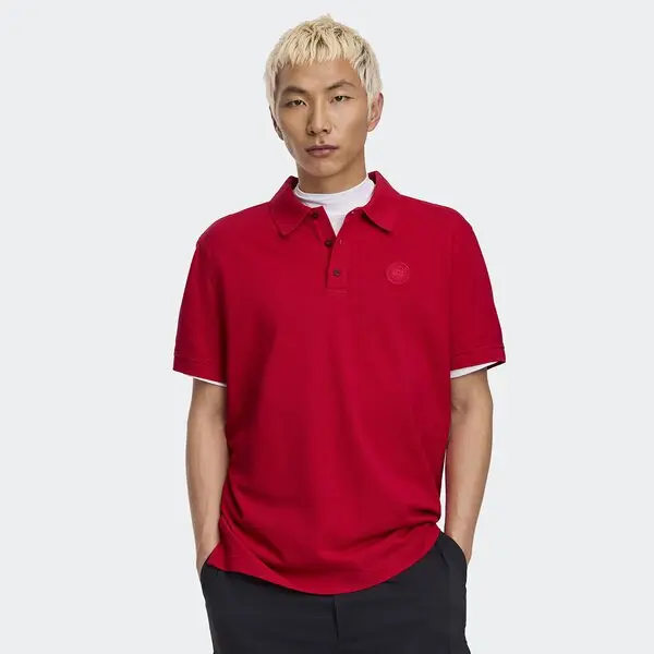 Canada Goose Beckley Polo Tonal Disc - Carmine Red