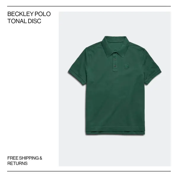 Canada Goose Beckley Polo Tonal Disc - Glade Green