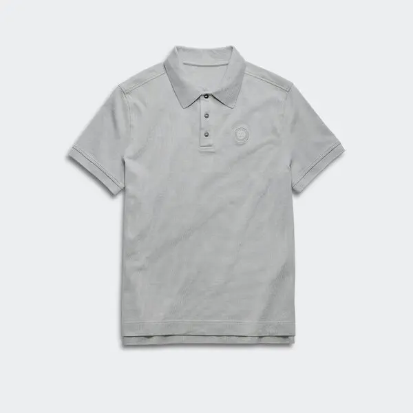 Canada Goose Beckley Polo Tonal Label - Stratus Grey