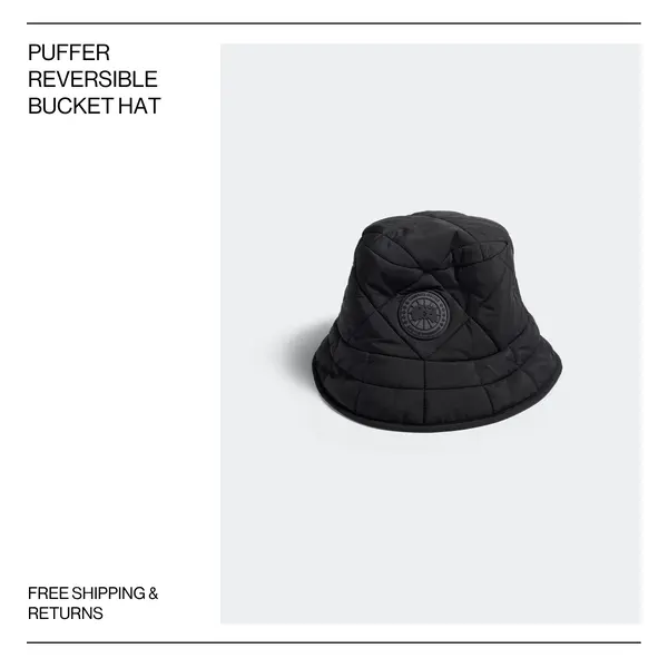 Canada Goose Puffer Reversible Bucket Hat