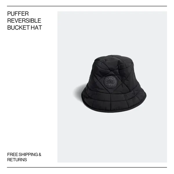 Canada Goose Puffer Reversible Bucket Hat