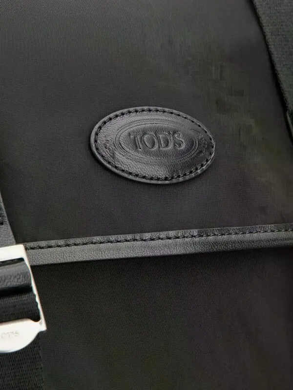 TOD'S Buckle-strap Backpack - Black