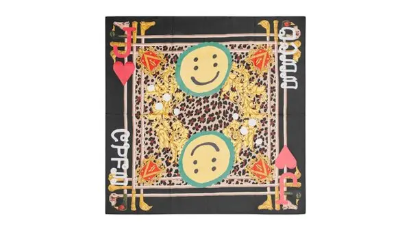 CACTUS PLANT FLEA MARKET X Junya Watanabe Cpfm Silk Print D Scarf - Multicolor