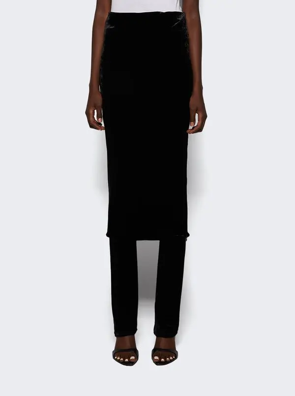ALAÃA Skirt Fitted Over Pants