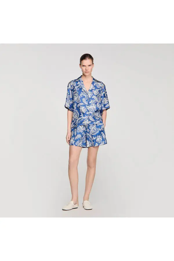 Sandro Print Shorts - Floral
