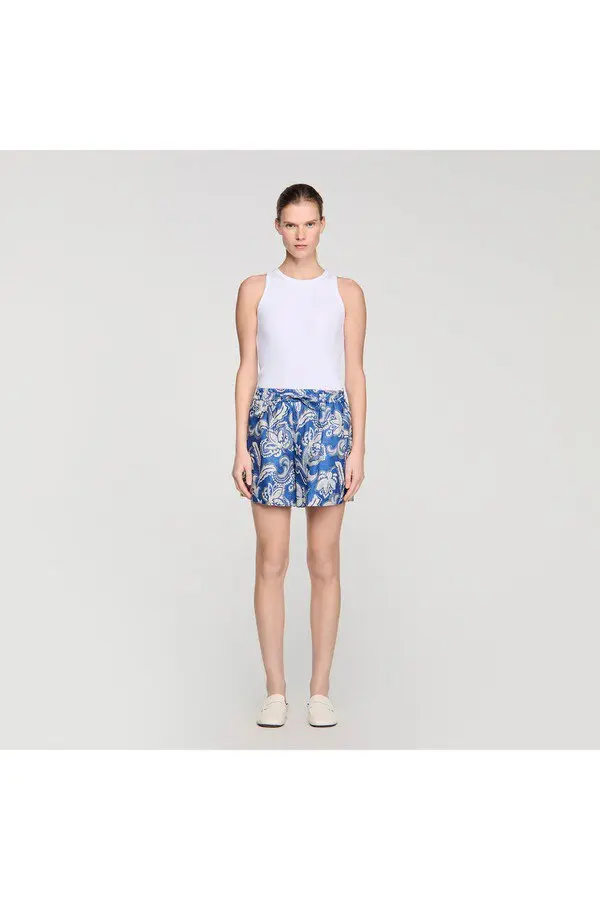 Sandro Print Shorts - Floral