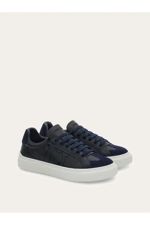 FERRAGAMO Gancini Low-cut Sneakers