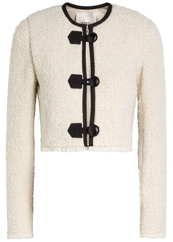 Isabel Marant Étoile Gradilia Bouclé Jacket - Ecru