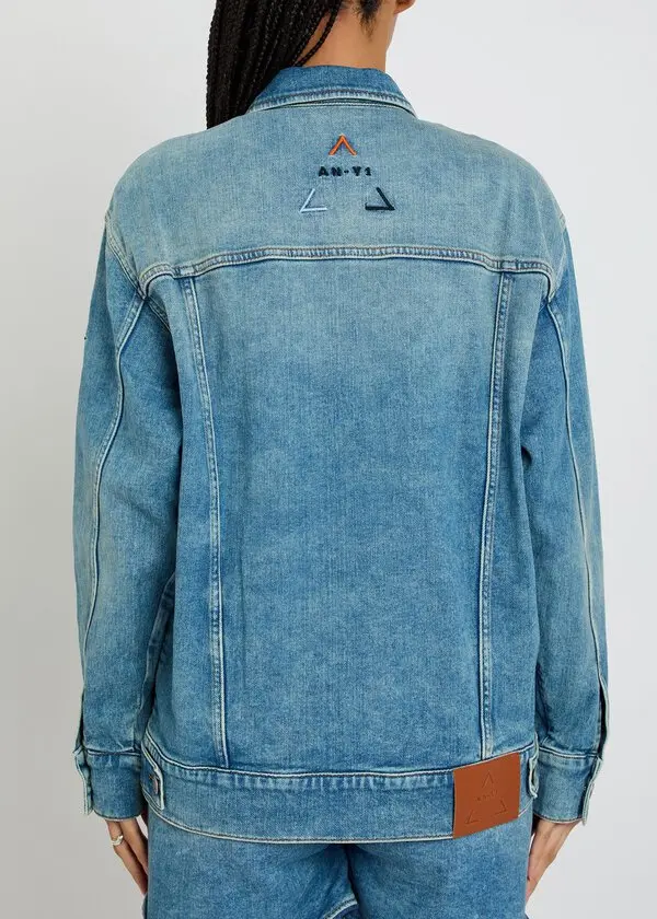 AN-Y1 Star Logo-embroidered Stretch Jacket