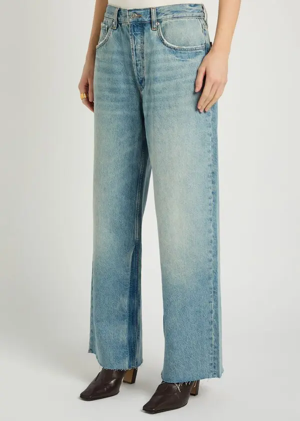 ANINE BING Manon Wide-leg Jeans