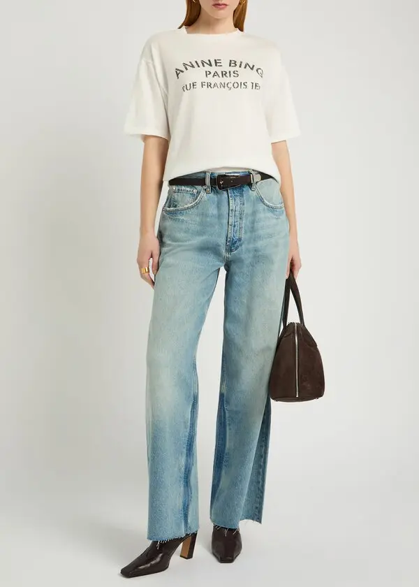 ANINE BING Manon Wide-leg Jeans