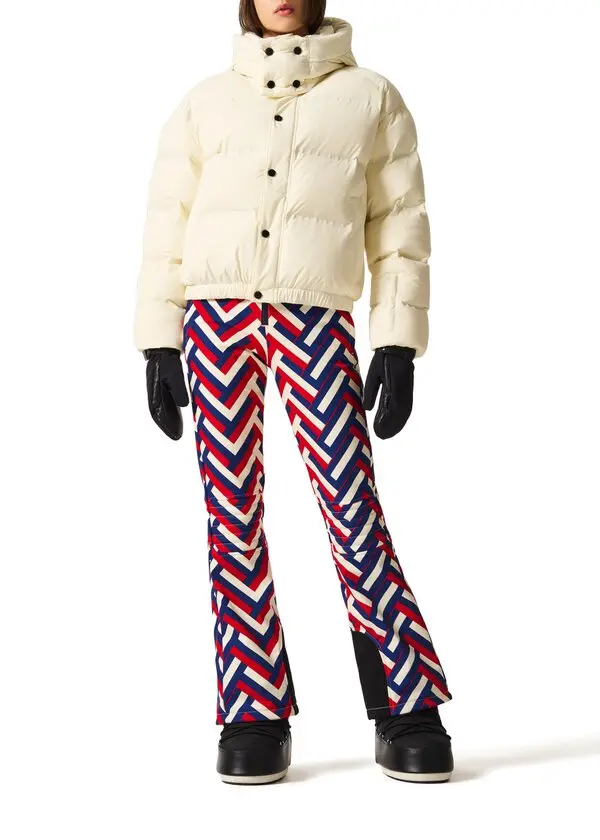 Perfect Moment Moments Puffer Ski Jacket - Ivory