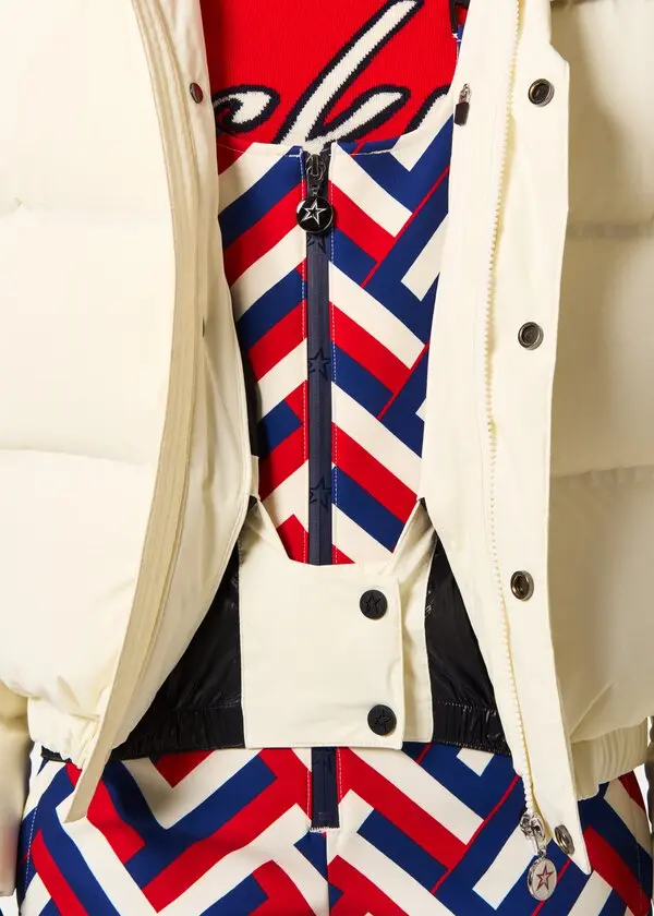 Perfect Moment Moments Puffer Ski Jacket - Ivory