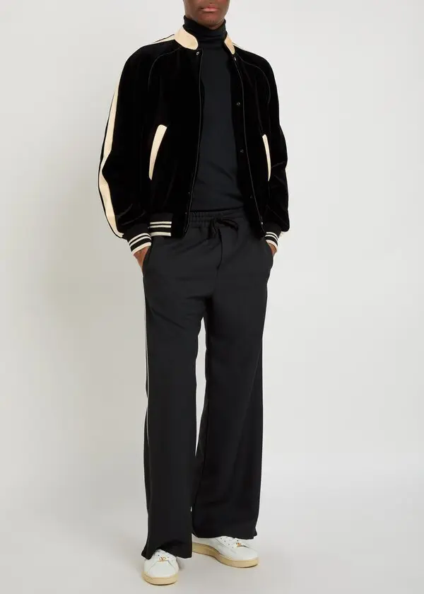 Valentino Garavani Drawstring Twill Track Pants