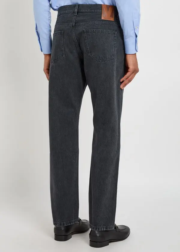 Valentino Garavani Straight-leg Jeans - Black