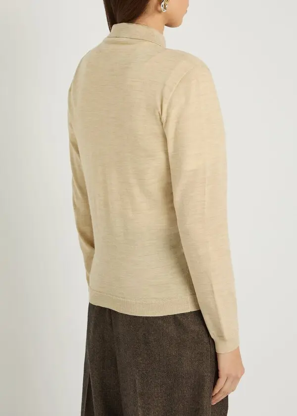 MAISON MARGIELA Stitch-detail Wool-blend Cardigan