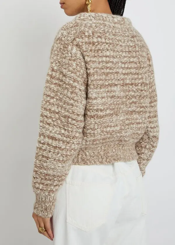 Isabel Marant Étoile Dorota Chunky-knit Alpaca-blend Jumper - Ecru