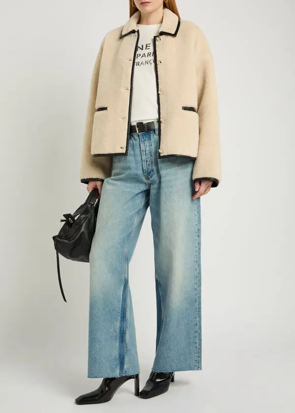 ANINE BING Camden Teddy Jacket