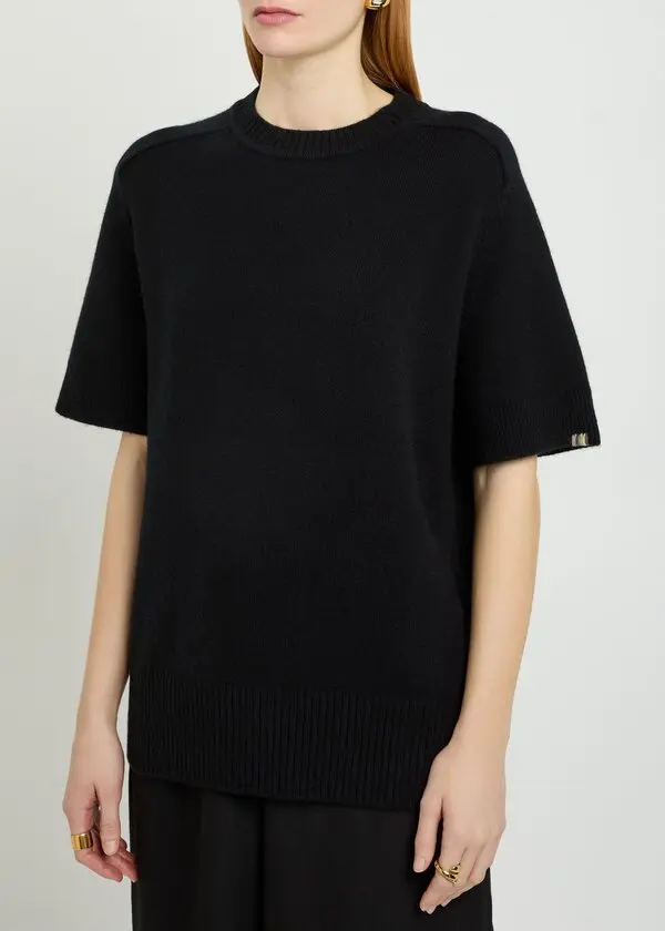 Extreme Cashmere N°454 Scott Cashmere-blend Top