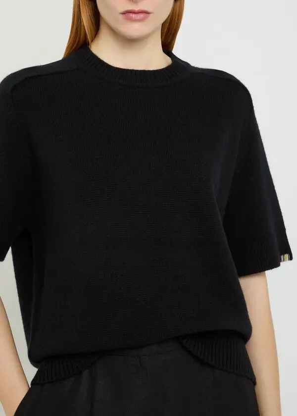 Extreme Cashmere N°454 Scott Cashmere-blend Top