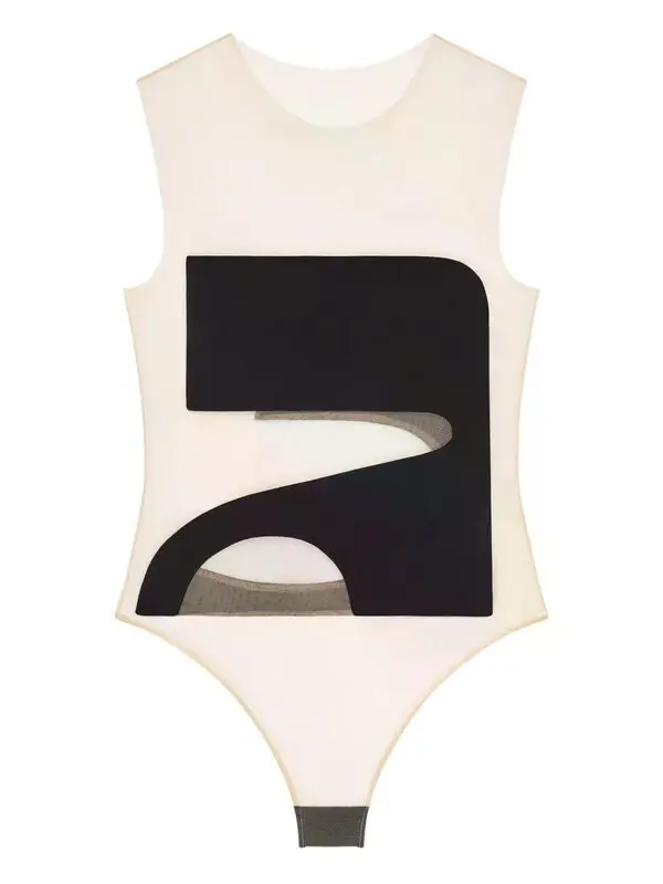 COURREGES Cut-out Bodysuit