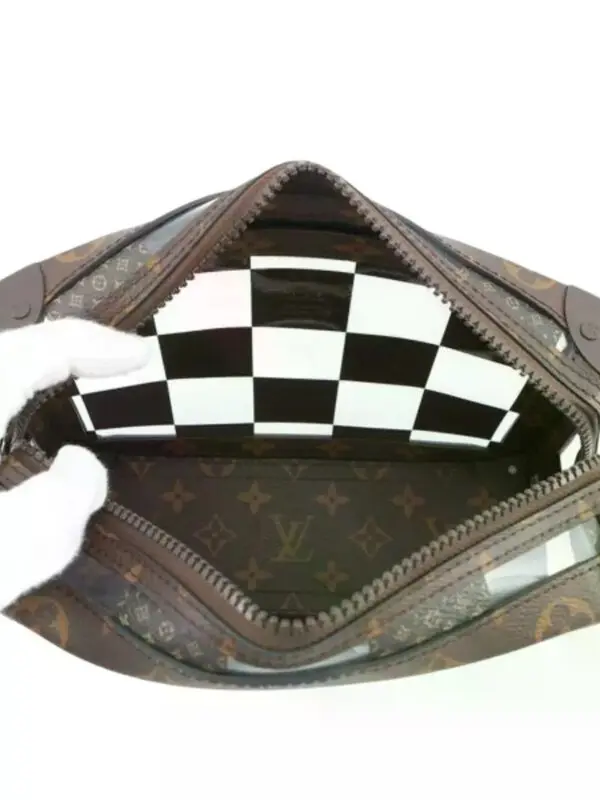 LOUIS VUITTON 2022 Monogram Chess Soft Trunk Crossbody Bag