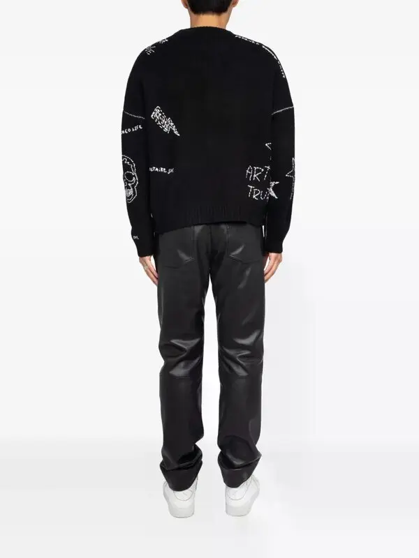 Zadig&Voltaire Embroidered Crew Neck Sweater