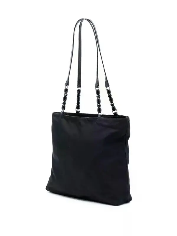 Dior 1999 Nylon Malice Tote Bag