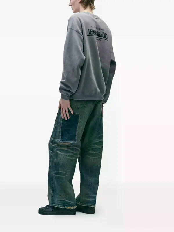 NEIGHBORHOOD Patchwork Straight Leg Jeans