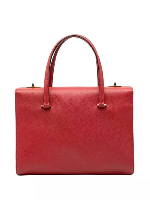 Prada Saffiano Turnlock Handbag 2010-2025