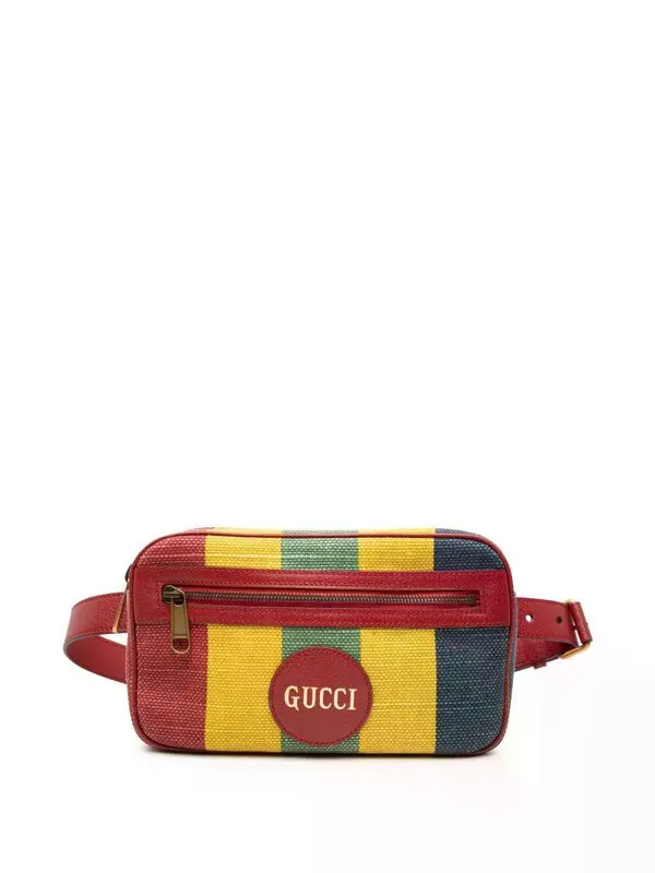Gucci Baiadera Canvas Stripe Belt Bag