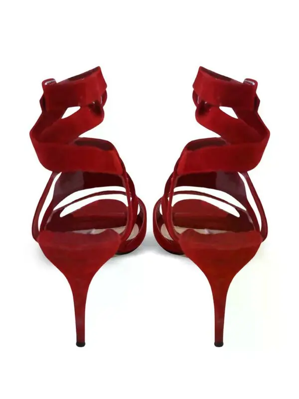 PAUL ANDREW Suede High Heel Sandals