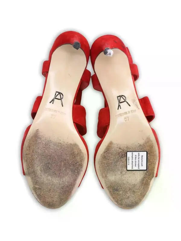 PAUL ANDREW Suede High Heel Sandals