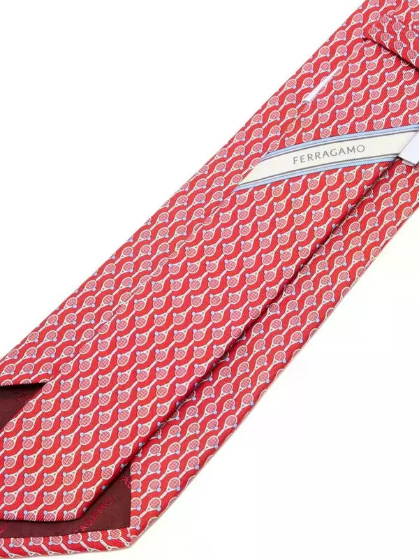 FERRAGAMO Printed Necktie