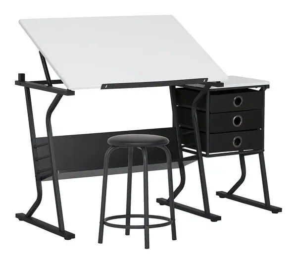 STUDIO DESIGNS HOME Studio Designs Eclipse Ultra Craft Center Black / White - One-color